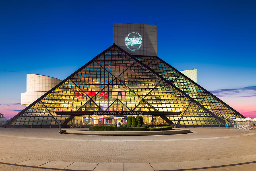 Rock And Roll Hall Of Fame And Museum Photograph by Emmanuel Panagiotakis