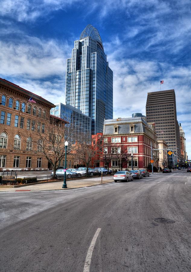 Streets Of Downtown Cincinnati Photograph by Tri State Art Streets Of Downtown Cincinnati Photograph by Tri State Art