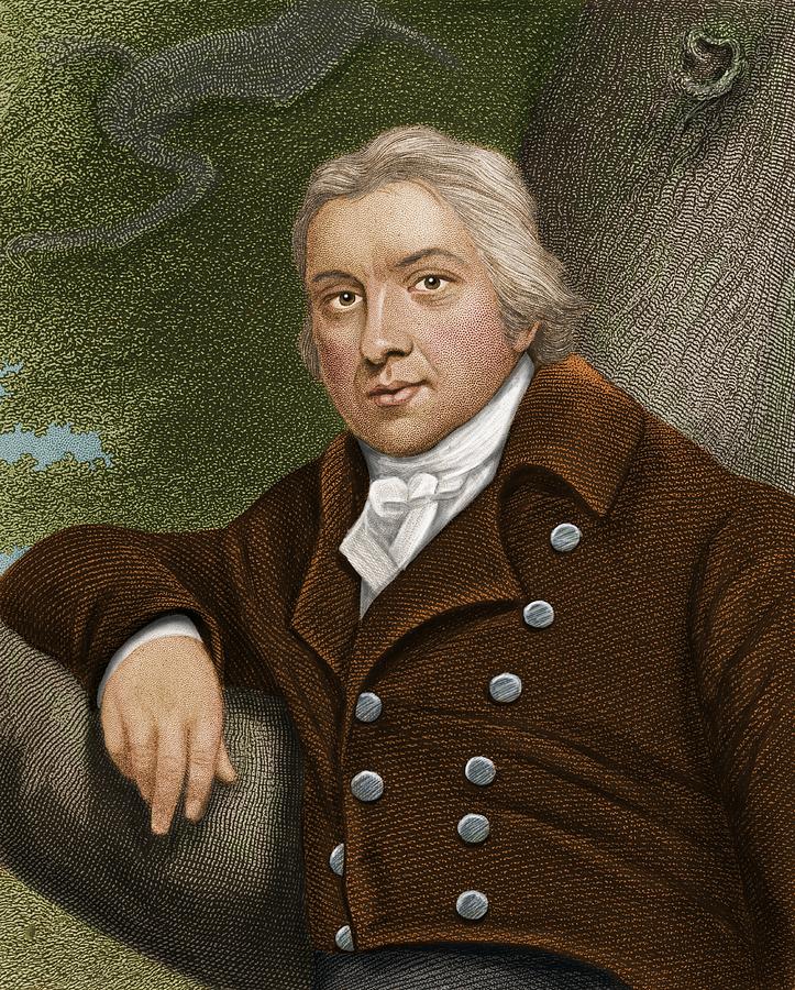 Edward Jenner, British Doctor Photograph by Maria Platt-evans