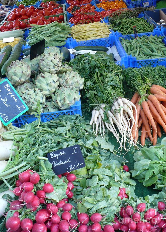 Vegetables At German Market by Carol Groenen