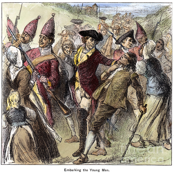 Acadian Expulsion, 1755 by Granger