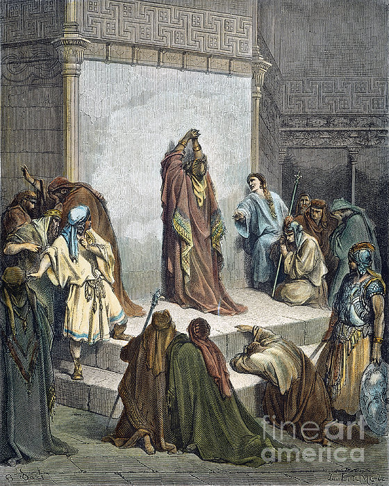 David Mourning Absalom By Granger
