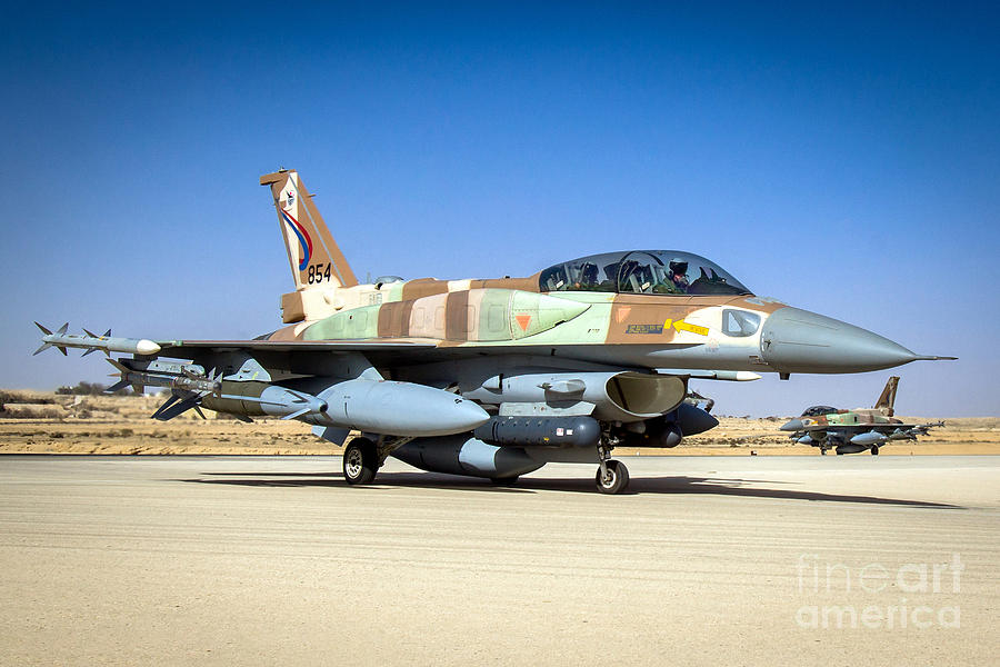 Israel Air Force F-16i Sufa Photograph by Nir Ben-Yosef