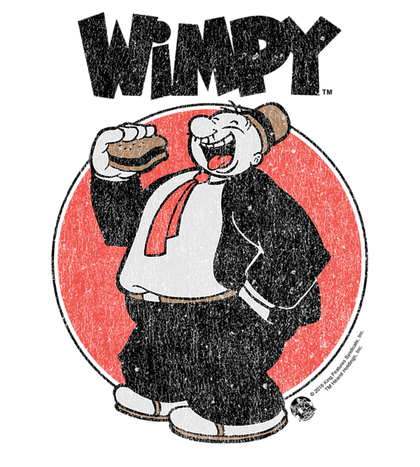 Popeyes Hungry Friend Wimpy Greeting Card Ubicaciondepersonascdmxgobmx