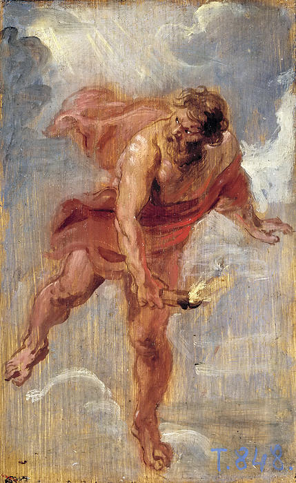 Prometheus Jigsaw Puzzle by Peter Paul Rubens - Pixels