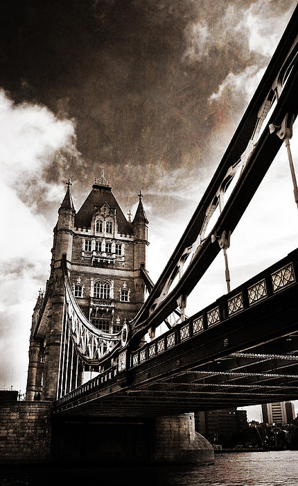 Tower Bridge Greeting Card by Mark Rogan