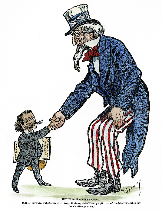 Cartoon Uncle Sam Profile