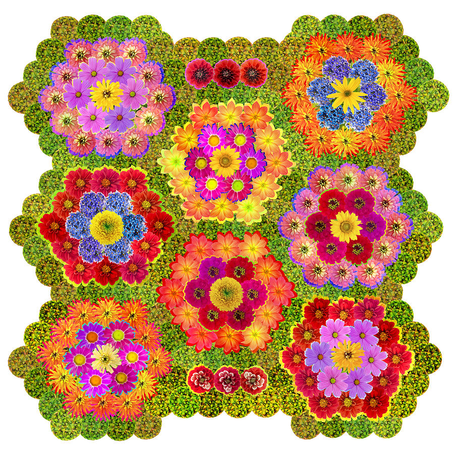 Old hexagonal pattern Photograph by Aleksandr Volkov - Fine Art America