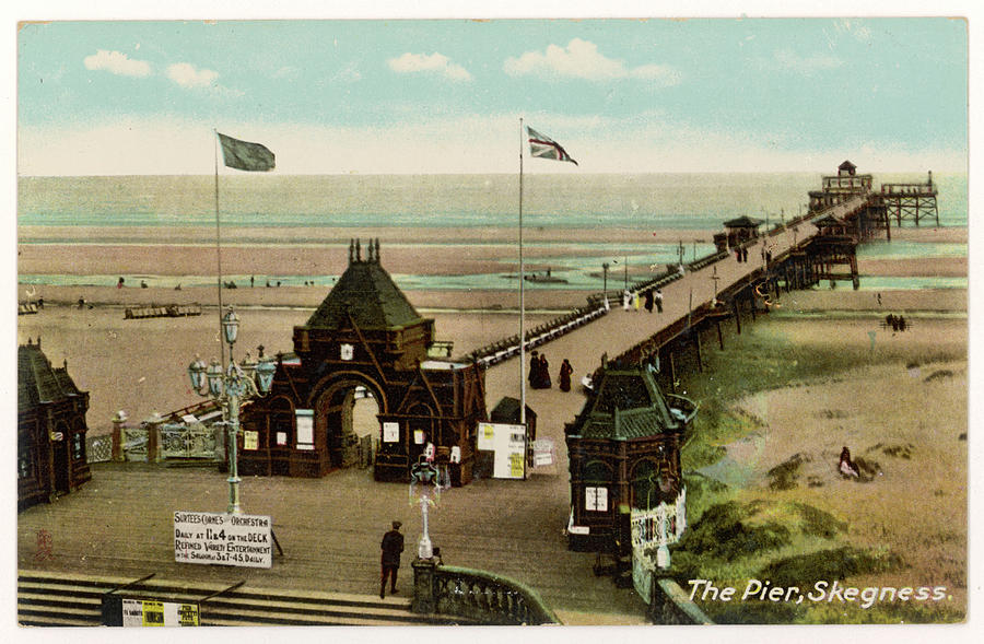 Skegness, Lincolnshire The Pier Photograph by Mary Evans Picture ...