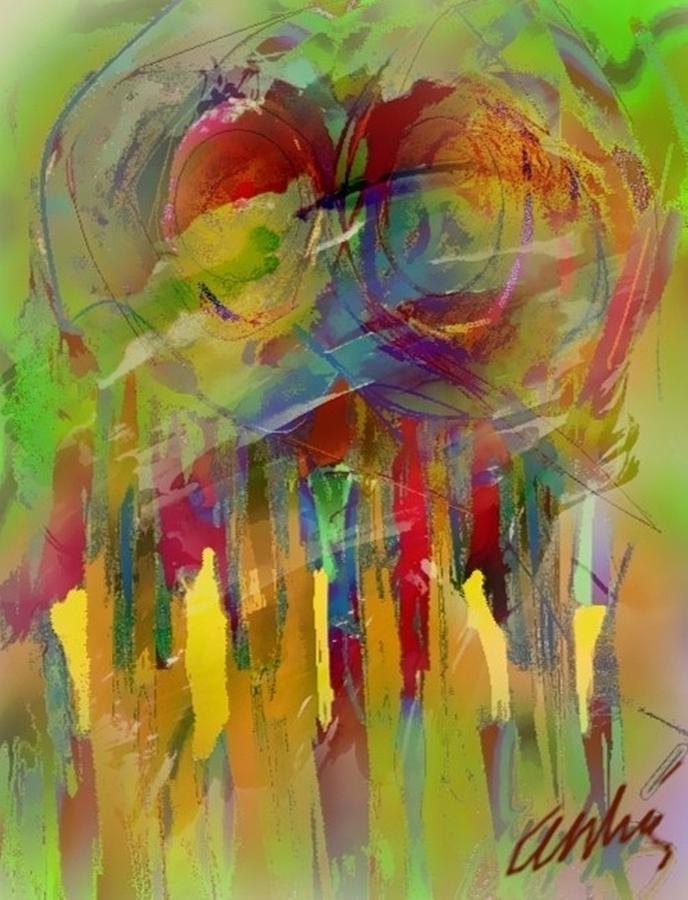 Spring Urban Flowers Digital Art by Andres Martinez - Fine Art America