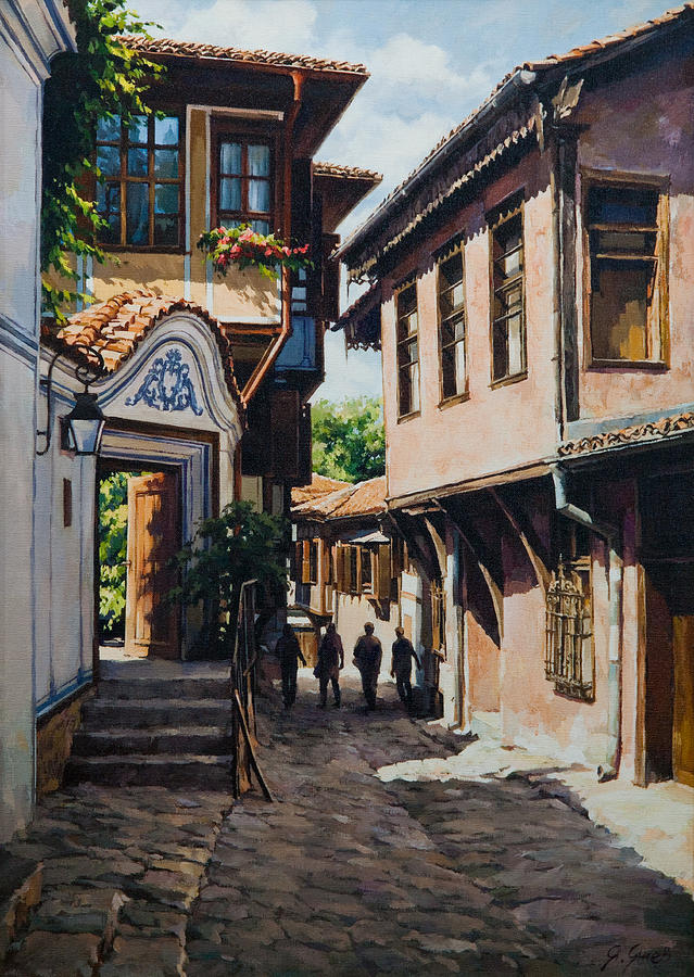 Old Plovdiv Painting by REDlightIMAGE - Pixels