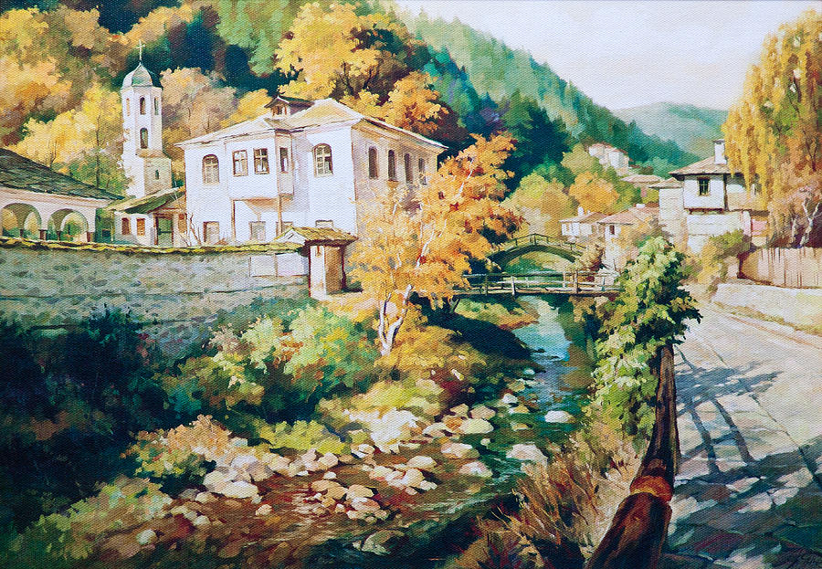 Monastery Painting by REDlightIMAGE | Fine Art America