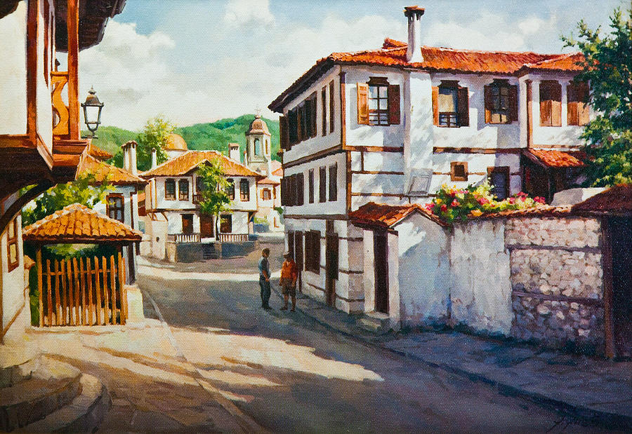 Tradition village Painting by REDlightIMAGE | Fine Art America