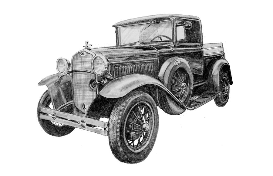030-old Drawing by Keith Spence - Fine Art America