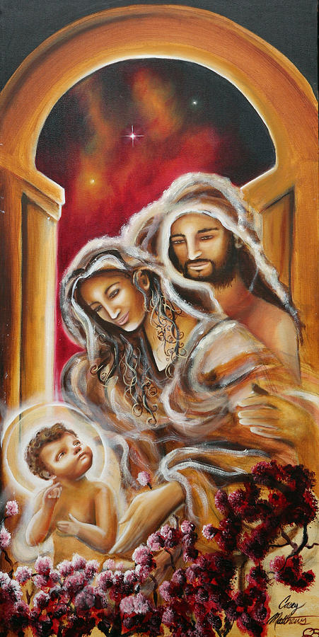 Holy Family Painting by Casey Matthews - Fine Art America