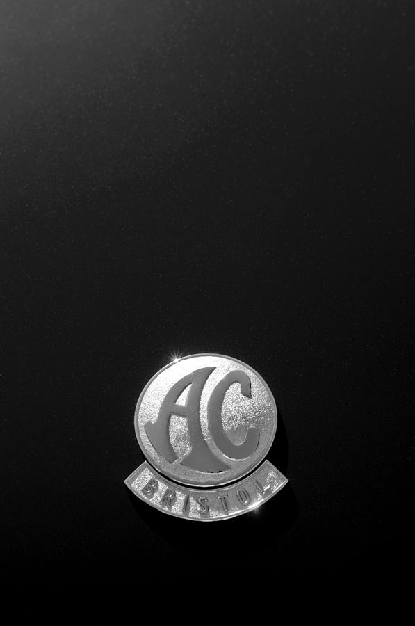 1959 AC Ace Bristol Roadster Emblem Photograph by Jill Reger - Fine Art ...