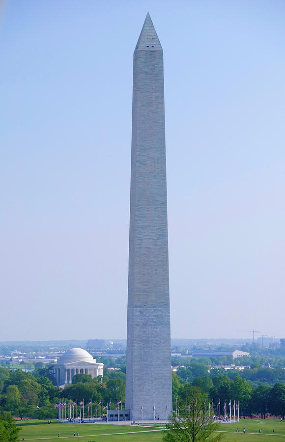 Aerial View Of Washington Monument Photograph by Panoramic Images ... Aerial View Of Washington Monument Photograph by Panoramic Images ...