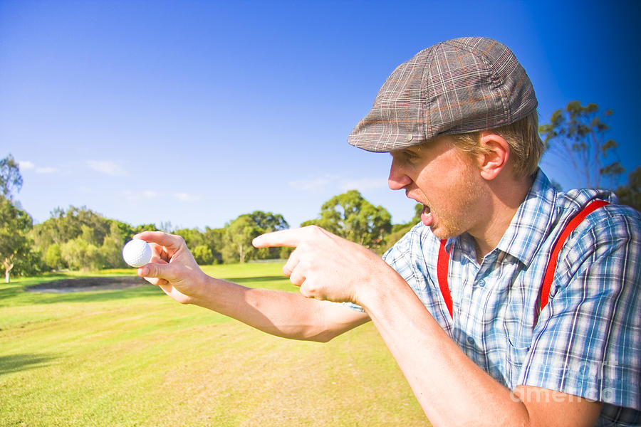 Angry Golf Photograph by Jorgo Photography - Fine Art America