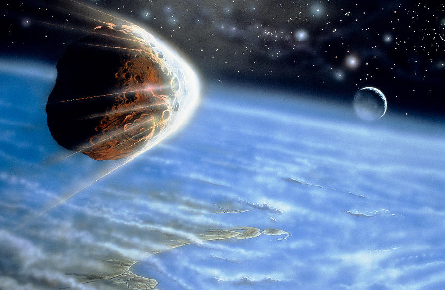 Asteroid Painting by Steve A. Munsinger | Fine Art America