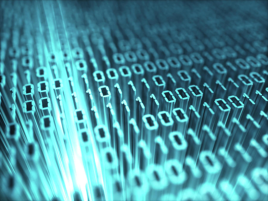 Binary Code Photograph by Ktsdesign/science Photo Library - Fine Art ...