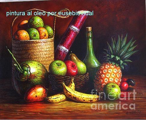 Bodegon Painting by Eusebio Vidal - Fine Art America