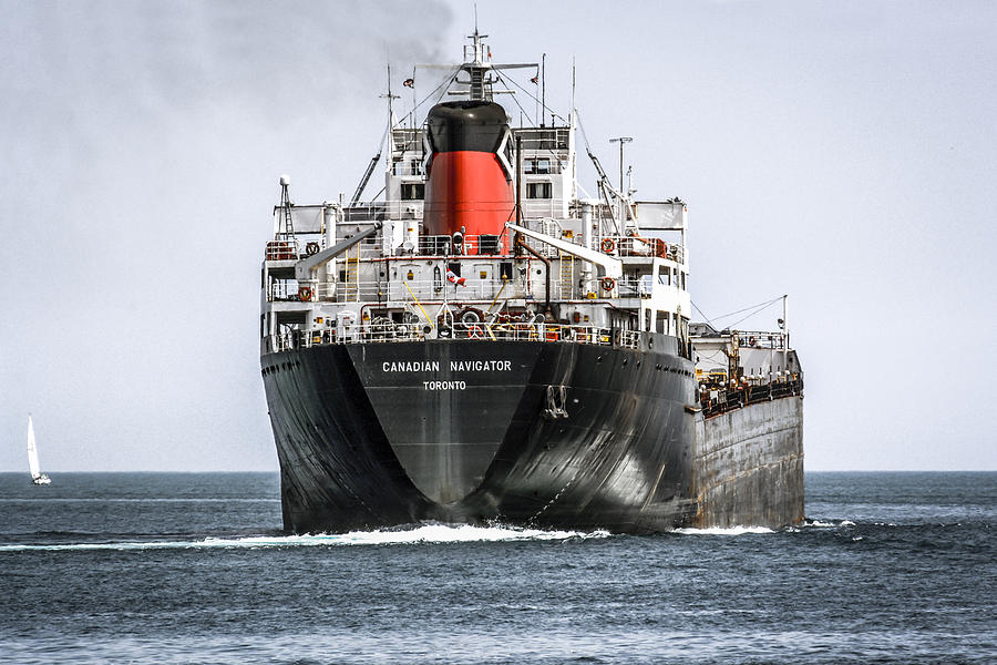 Cargo Freighter Photograph by Chris Smith - Fine Art America