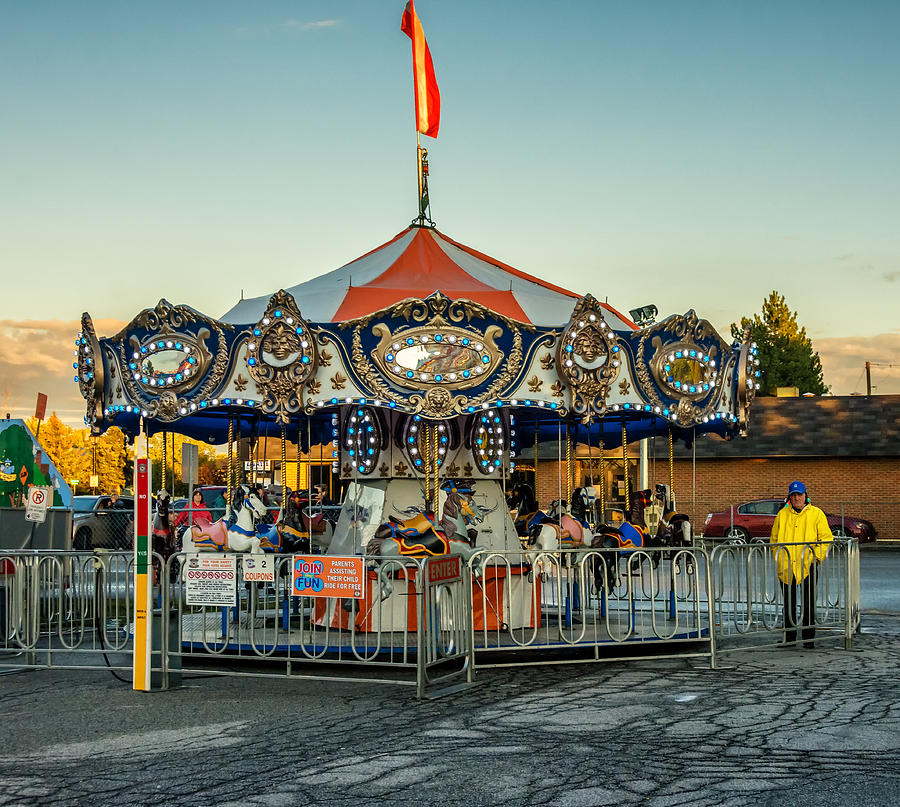 Carousel Photograph by Steve Harrington - Fine Art America