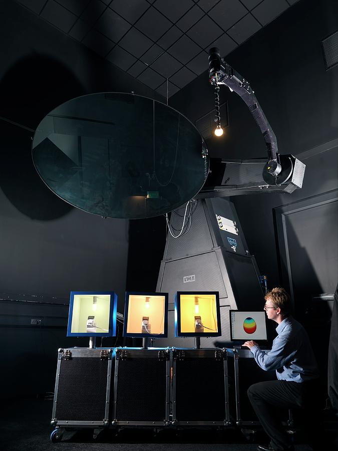 Comparing Energy Efficient Lighting #1 Photograph by Andrew Brookes ...