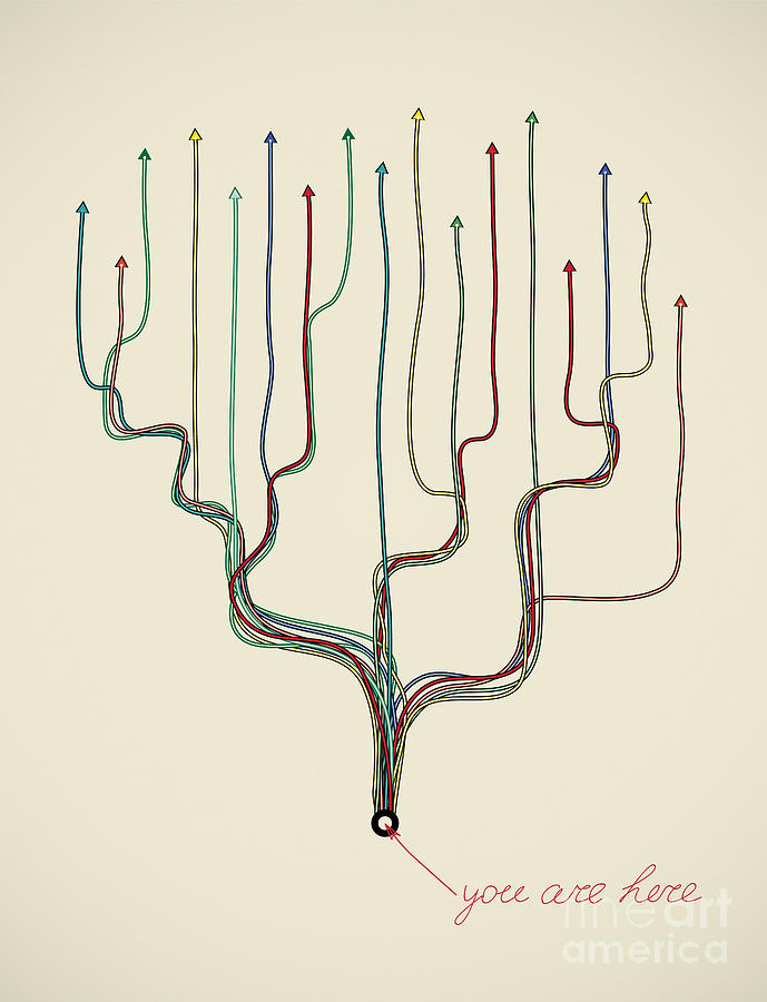 Decision Tree Digital Art by Igor Kislev