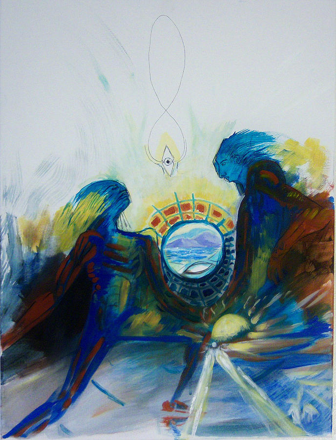 Duality Painting by Harminder Paul - Fine Art America