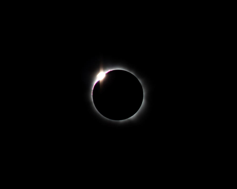 Eclipse - Diamond Ring Photograph by Rachel Sanderoff | Fine Art America