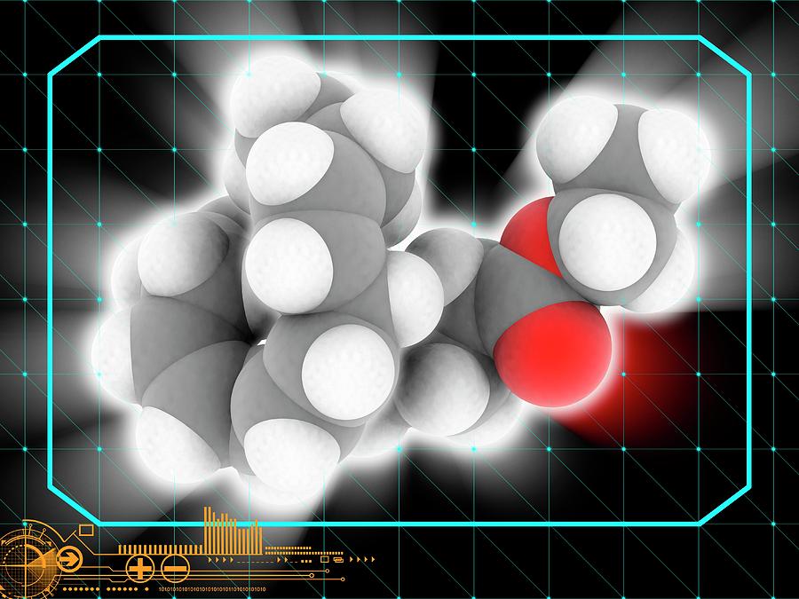 Epa Ethyl Ester Drug Molecule Photograph by Laguna Design/science Photo ...