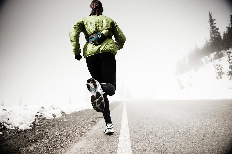 Female Endurance Runner Photograph by Nick Hall - Pixels