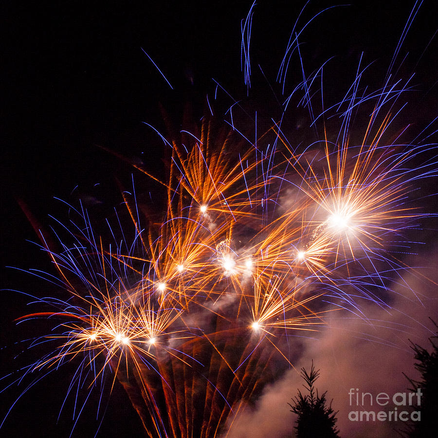 Fireworks Photograph by M J - Fine Art America