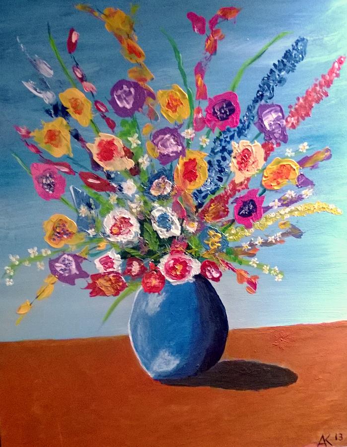 Fleur Painting by Aat Kuijpers - Fine Art America