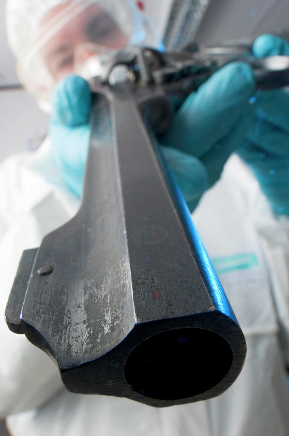 Gun Crime Scene Evidence