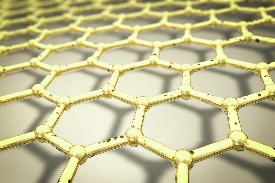 Graphene #1 by Science Photo Library