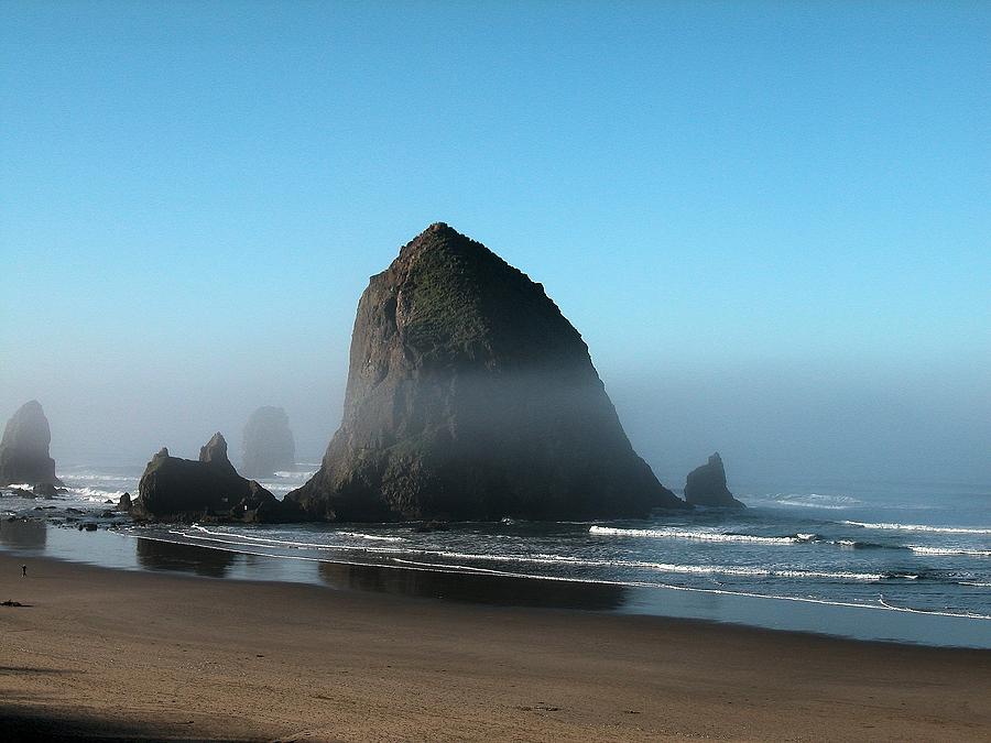 Haystack Rock Photograph by Ed Hughes - Fine Art America