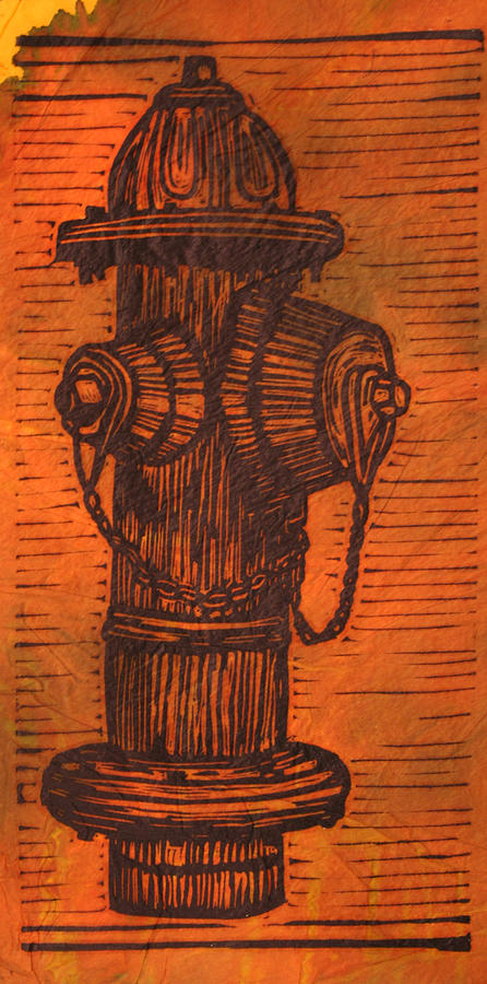 Hydrant Drawing by William Cauthern - Fine Art America
