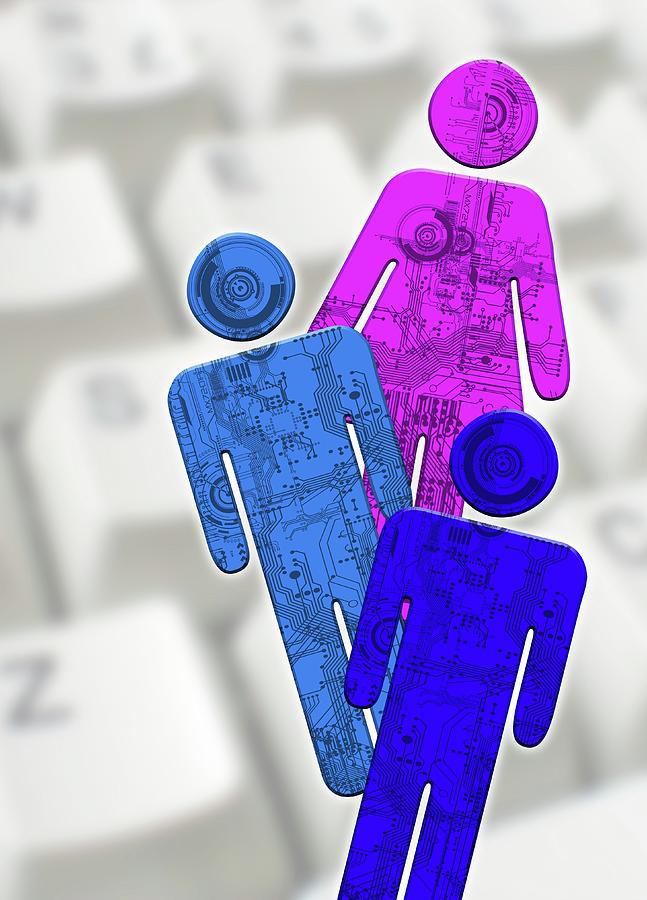 Identity Theft Photograph by Victor Habbick Visions/science Photo ...