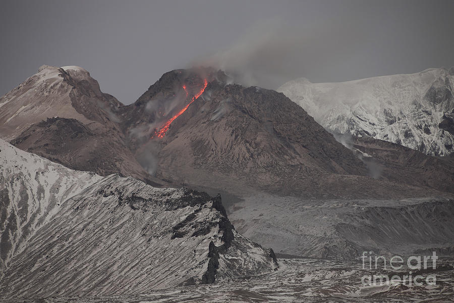 Incandescent Rockfall Of Glowing Lava #1 Photograph by Richard Roscoe ...