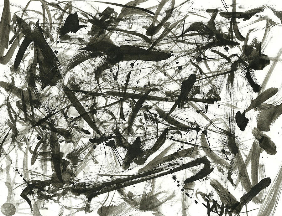 Ink Two Drawing by Eagle Mg - Fine Art America