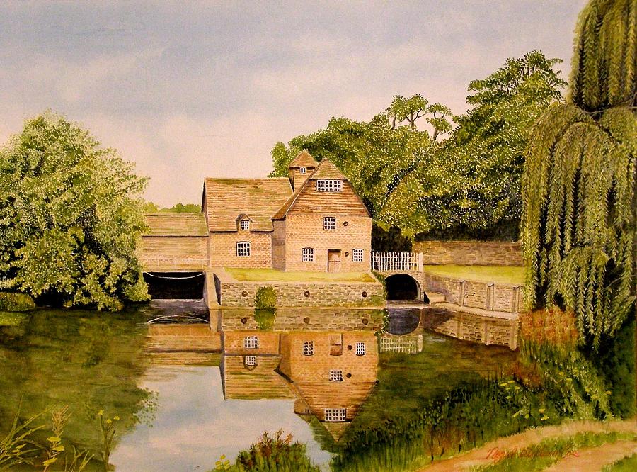 Maple Durham Mill Painting by Nigel Coe - Pixels