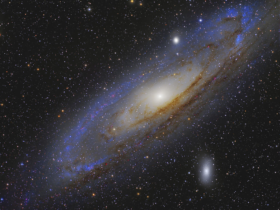Messier 31 The Andromeda Galaxy Photograph By Roberto Colombari Pixels