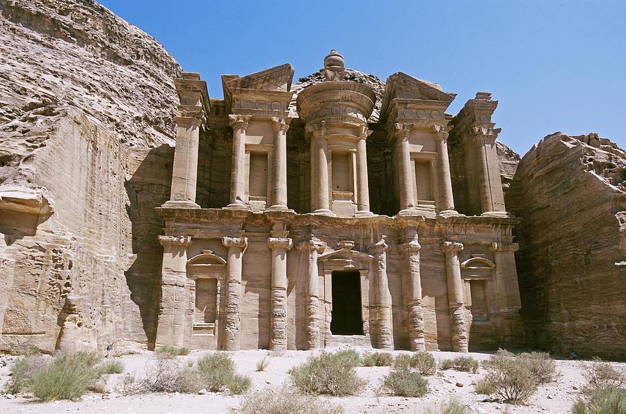Monastery At Petra Photograph by Alison Wright - Fine Art America