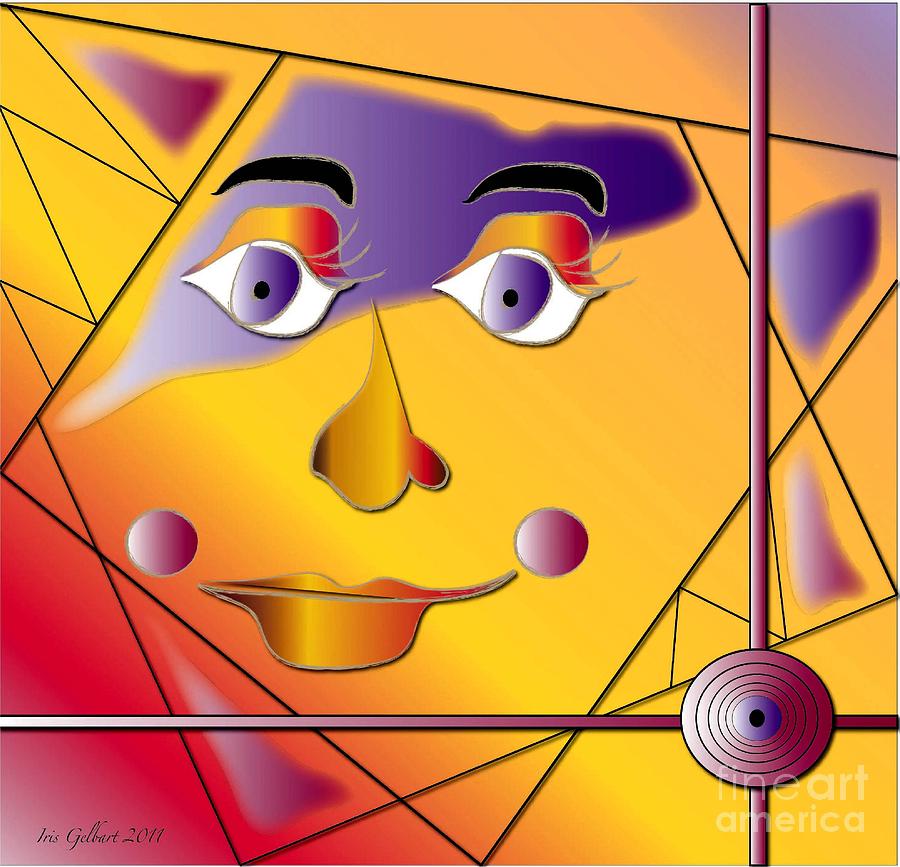 Native Sun Digital Art by Iris Gelbart - Pixels