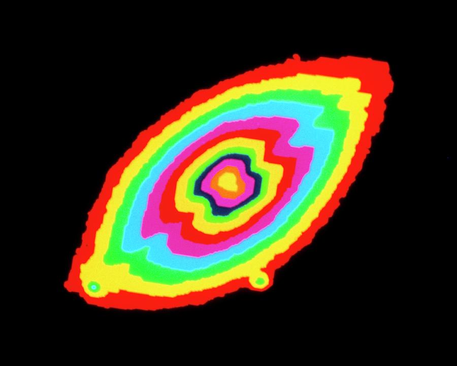 Optical Ccd Image Of The Spiral Galaxy Ngc 7814 Photograph by Dr Rudolph Schild/science Photo ...