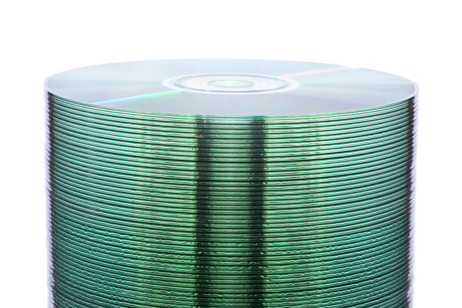 Optical Discs #1 by Science Photo Library