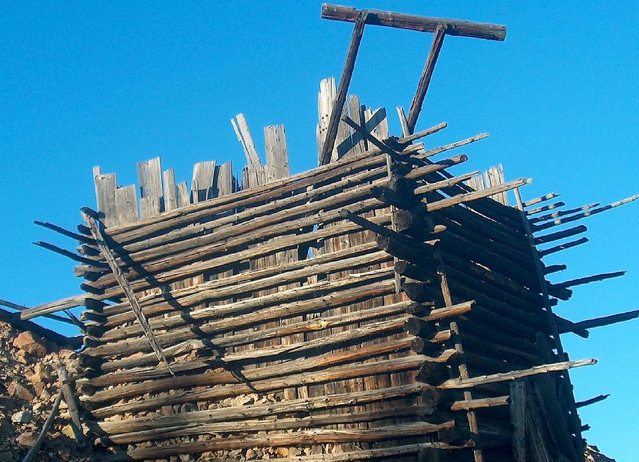 Ore Bin Photograph by Mark Eisenbeil