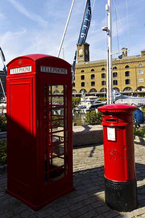 Post Box Phone box Photograph by David Pyatt - Pixels
